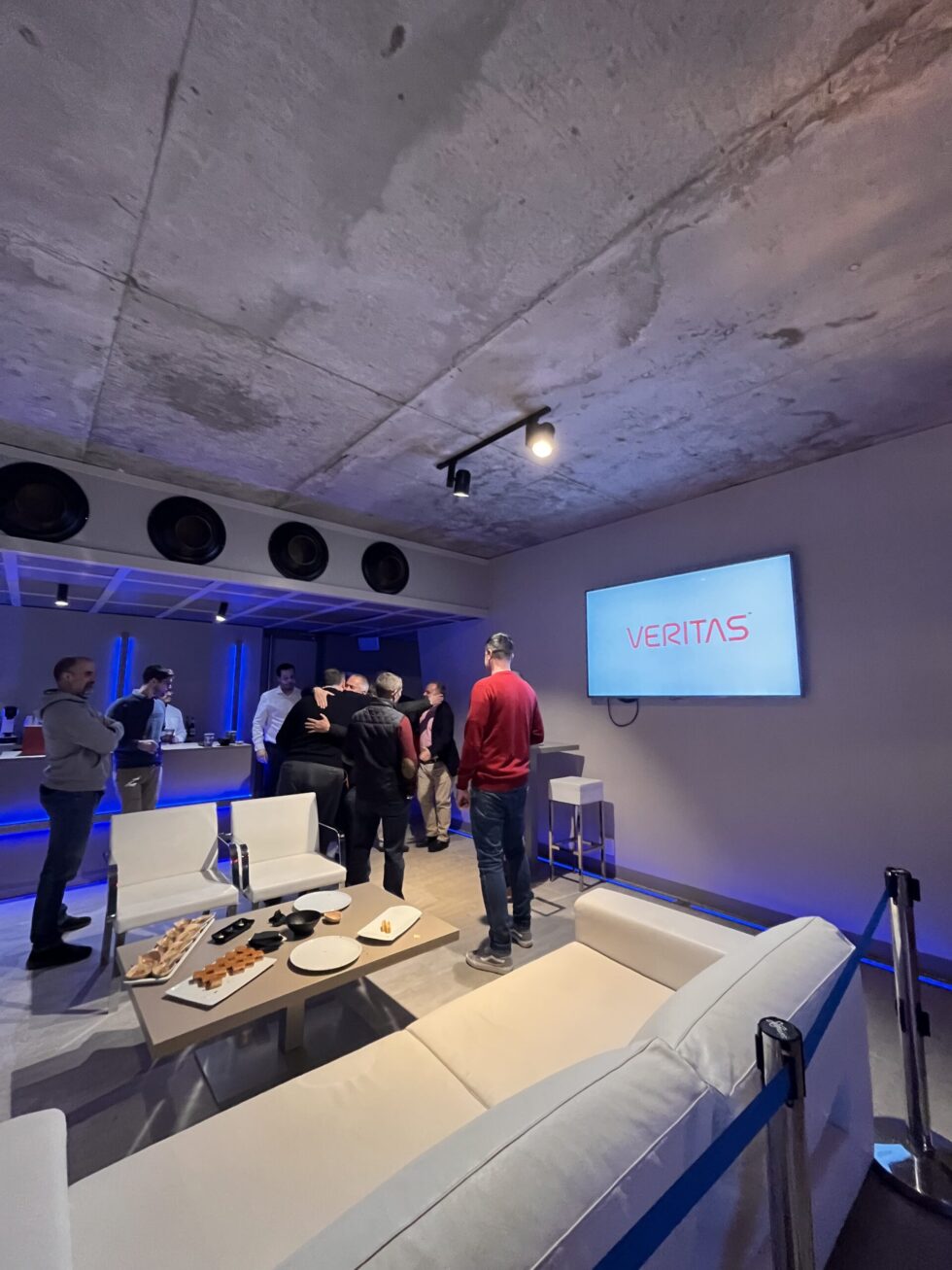 Palco VIP en la Euroliga para VERITAS - Omnitel